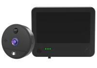 China PIR motion detection Peephole Video Doorbell 25fps Smart Digital Door Viewer for sale