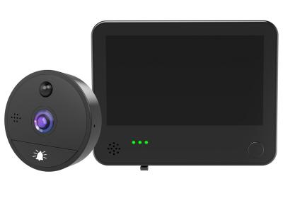 China PIR motion detection Peephole Video Doorbell 25fps Smart Digital Door Viewer for sale