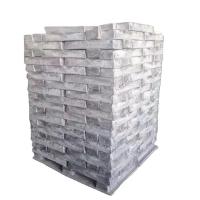 China Mg99.95 Pure Magnesium Metal Ingot Silver White Used To Make Fireworks for sale