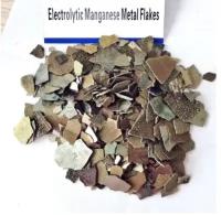 China Ferroalloy Electrolytic Manganese Metal Flakes Mn Flake 99.5% For Deoxidizer for sale