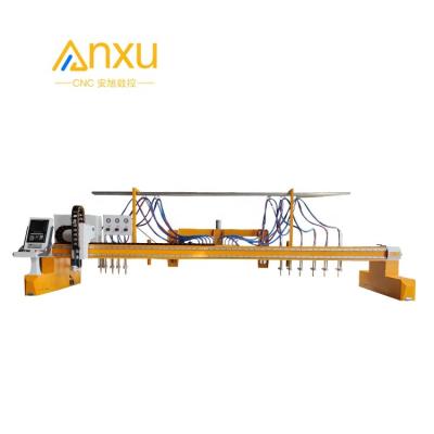China Gantry Multi-Head CNC Flame Plasma Metal Cutting Machine with 6-200mm Thickness Capacity and 6000mm/min Speed for sale