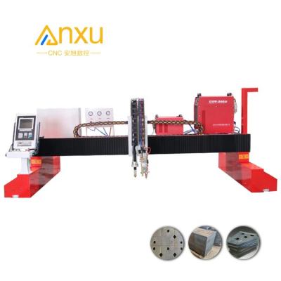 China Multi-Head CNC Flame Plasma Cutting Machine 6000mm Track Space, 6-200mm Steel Cutting Capacity for sale