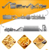 China CE Certified Industrial Crisps Making Machine 3500KG 15KW 380V Automatic Potato Chips Production Line for sale