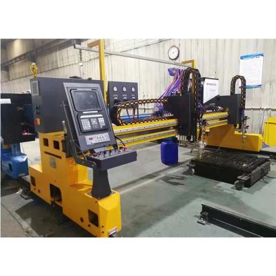 China 1530HDX Mini Portable CNC Flame Plasma Cutting Machine 3000-8000mm Track 6-200mm Steel Cutting for sale