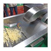 China 45KW Automatic Potato Chip Production Line with SUS304 Stainless Steel Construction 380V 1500KG Capacity for sale
