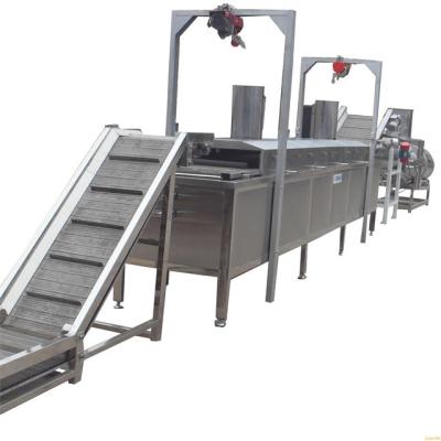 China Industrial Potato Chips Making Machine 15KW 380V Automatic Food Processing Equipment with 304 Stainless Steel for sale