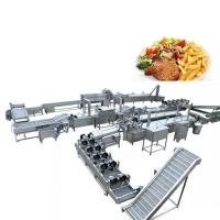 China Industrial Potato Chips Making Machine 15KW 380V Automatic Food Processing Equipment with 304 Stainless Steel for sale