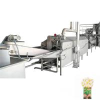 China Automatic Potato Chips Frozen French Fries Production Line 380V 15KW Food Processing Equipment for sale