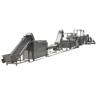 China Industrial Frozen French Fries Production Line 380V 15KW Automatic High Productivity for sale