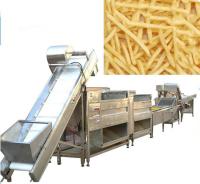 China Automatic Potato Chips French Fries Production Line 380V 15KW Food Grade 304 Stainless Steel for sale