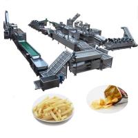 China Automatic 380V 15KW Industrial Potato Chips Deep Fryer Machine for French Fries Manufacturing for sale