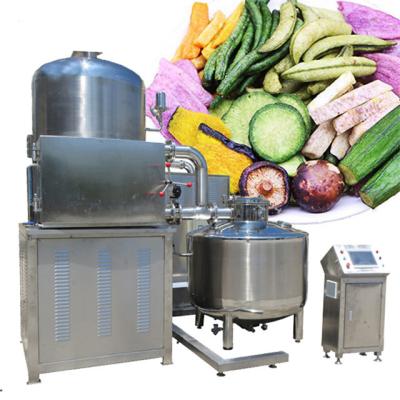 China Commercial Vacuum Frying Machine 50kg Batch Capacity for Banana Chips and French Fries with 45-180°C Temperature Control for sale