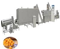 China 1500×2000×3000mm Stainless Steel Corn Puff Production Line with 100-500kg/h Capacity and 380V Power for sale
