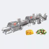China ANXU Automatic Industrial Fruit Vegetable Processing Machine 400kg/h Capacity 380V Voltage for sale