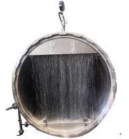 China ANXU Industrial Canned Food Autoclave Sterilizing Machine 35L-150L Capacity 380V 45kW Automatic for sale