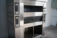 China Compact Industrial Gas Oven 450×66×168cm with 380V Power and 2.5kw Consumption for High-Volume Bakery Production for sale