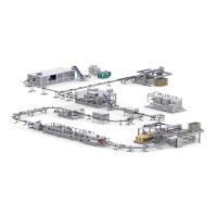 China Automatic Mango Fruit Juice Processing Line 15000mm Complete Production Line 380V for sale