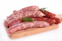 China Commercial 1/6 Ham Sausage Production Line 2100×920×1040mm with 300-800kg/H Capacity and 15KW Smoke Oven for sale