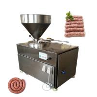 China 1/6 Automatic Sausage Production Line with 300-800kg/H Capacity and Pneumatic Hydraulic Systems for sale