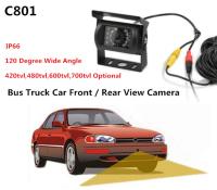China Weatherproof Car Reversing Camera , Cameras For Bus 120 Degree Wide Angle for sale