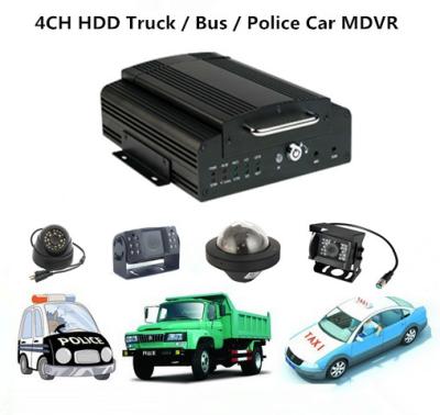 China Black HDD 3g dvr Vehicle Security Camera Systems Support Android & IOS App for sale