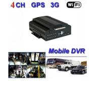 China 4CH 3G Digital Video Recorder , Mobile DVR With GPS Tracker For Bus / Truck for sale