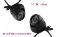 China MINI Dome DC 12V IR Night Vision Infrared color ccd Truck Vehicle Mounted Camera for sale