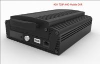 China h.264 4CH standalone 720p Analog HD Car DVR Recorder  with 3G / 4G GPS and WiFi for sale
