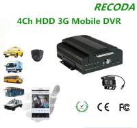 China 4Ch HDD 3G Mobile DVR For Truck Monitoring , Digital DVR Support Andriod / IOS for sale