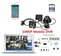 China HD 1080P car video recorder 4 CH 3g Rugged SD Card mdvr with 4pcs cameras ( M605HD) for sale