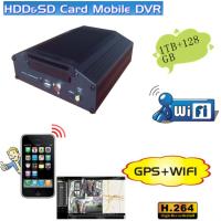 China 8Ch MDVR for bus with 3G GPS WIFI support SD card and HDD storage  (M708) for sale