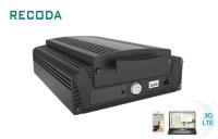 China 3G / GPS hard disk Mobile Vehicle DVR supports 4CH 720P AHD with WIFI G-Sensor for sale