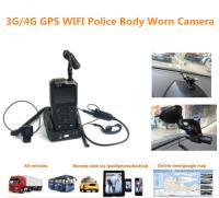 China 3G / 4G Remote Control Wearable Portable Police Video Body Worn Camera With Microphone for sale
