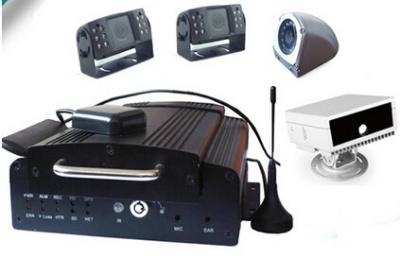 China 4Ch HDD Mobile DVR Truck Monitoring Digital DVR Support Andriod / IOS 4-Camera Industry-Grade Integrating 3G, Wi-Fi,GPS for sale