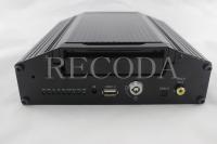 China 8 Channel Car Mobile DVR Real Time HDD Vehicle Car DVR Single Eight Picture View Linux for sale