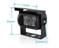 China Front View Car Reversing Camera 600tvl 700tvl For Car Bus Taxi Truck for sale