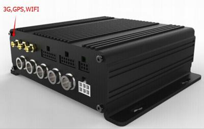 China SD Mobile Vehicle DVR 4 Cameras Input Linux Operating System Support Max 2TB 4*720P  Multi Language Security Policecar for sale
