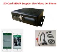 China Four Channels H.264 SD Card Mobile DVR With 4G Wifi G - Sensor GPS for sale