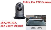 China Vehicle Mounted Police Car PTZ Camera System 36X Dome Infrared Waterproof for sale