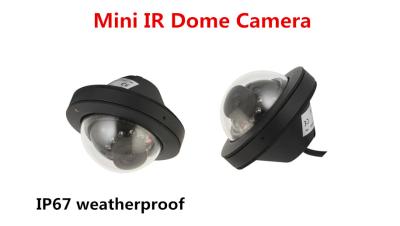 China Mini Infrared Analog Dome Car Mounted Camera Weatherproof 600TVL for sale