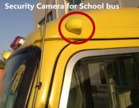 China Shool Bus IR Dome Car Reversing Camera 700TVL Live Mornitoring Yellow Cam for sale