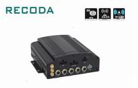 China 4CH HDD & SD Card Mirror Records HD Vehicle DVR 720P Analog for sale