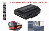 China 4CH 3G / 4G Live View Hard Disk Analog HD Mobile DVR with GPS WIFI AHD DVR for sale