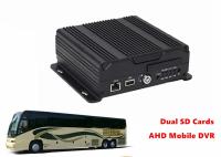 China Live View Video Dual SD Card Mobile DVR 4G GPS WIFI 4CH AHD 720P Recording for sale