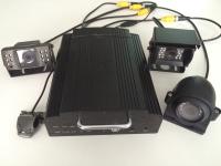 China Mobile DVR For Vehicles , Hard Drive 12V Car CCTV DVR System 360 Vehicle Camera for sale