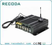 China 4CH Full AHD 720P Recording Dual SD Card Mobile DVR with 4G / 3G GPS WIFI for sale