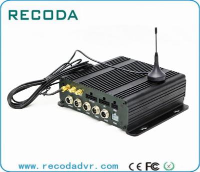 China 4CH Full AHD 720P Recording Dual SD Card Mobile DVR with 4G / 3G GPS WIFI for sale