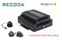 China 3G 4G WIFI GPS 4ch Hard Disk Car Dvr Analog HD 720P Car Black Box Mobile DVR for sale