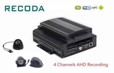 China 3G 4G WIFI GPS 4ch Hard Disk Car Dvr Analog HD 720P Car Black Box Mobile DVR for sale