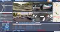 China WIFI 8 Channel Vehicle Security Camera System With GPS Tracking / Video Display for sale